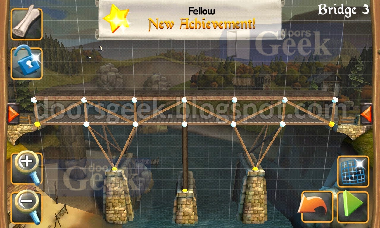 Bridge Constructor (BC) Medieval [Allies] Bridge 3 ~ Doors Geek